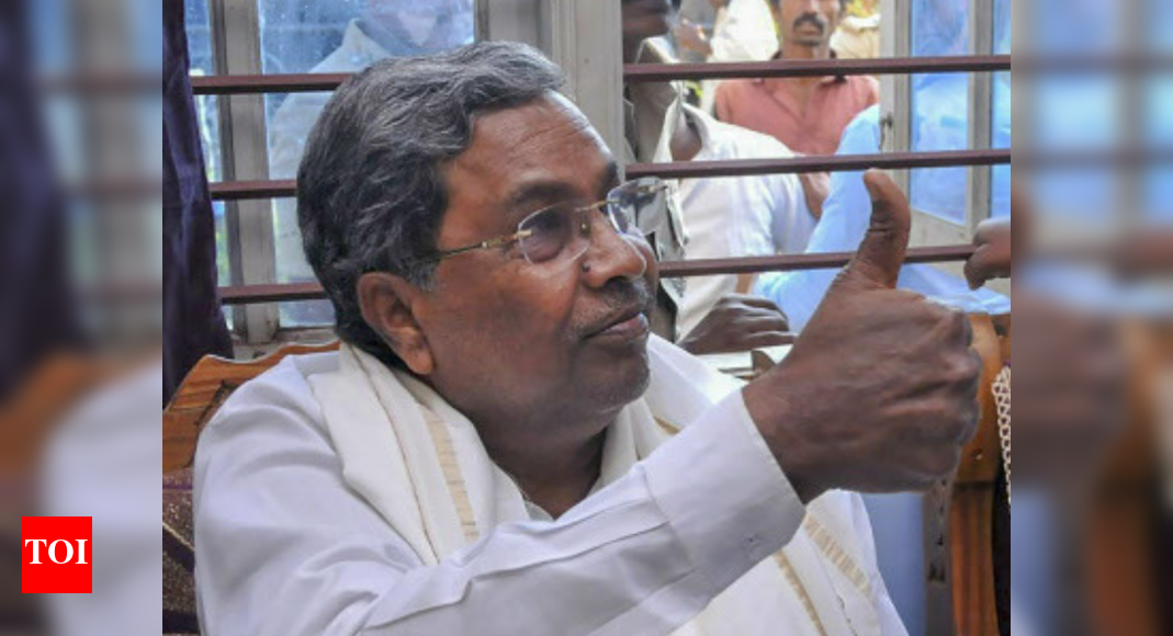 Siddaramaiah loses cool, pushes woman at public event | India News ...