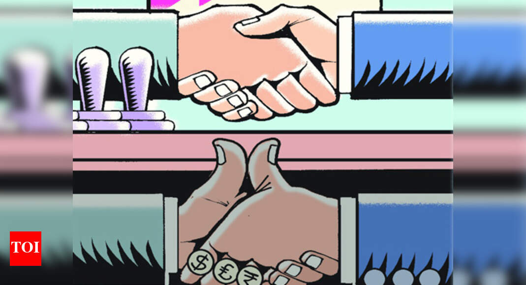 Infographic: India's rank improves in Corruption Index - Times of India