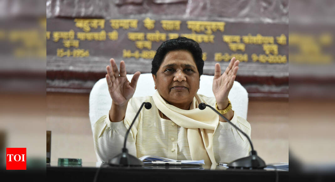 Mayawati faces ED heat over memorial scam | India News - Times of India