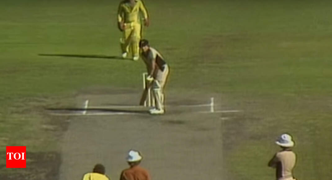 This Day That Year: The underarm delivery that shocked the cricket ...
