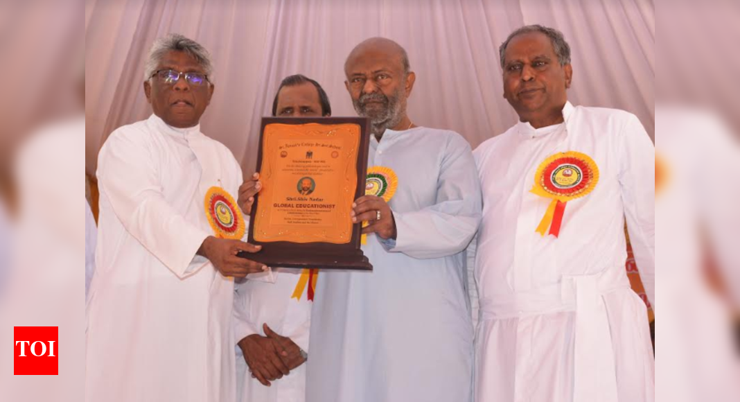 HCL chairman Shiv Nadar asks students to learn Hindi | Trichy News ...