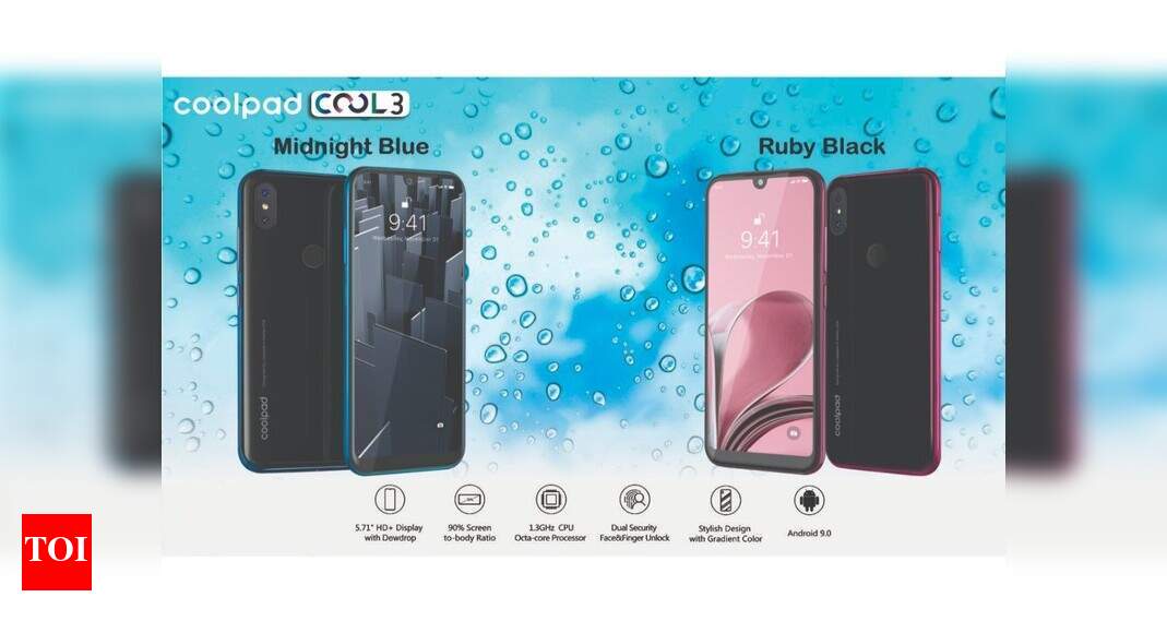 Coolpad Cool 3 Launched: Coolpad Cool 3 with dewdrop notch and dual ...