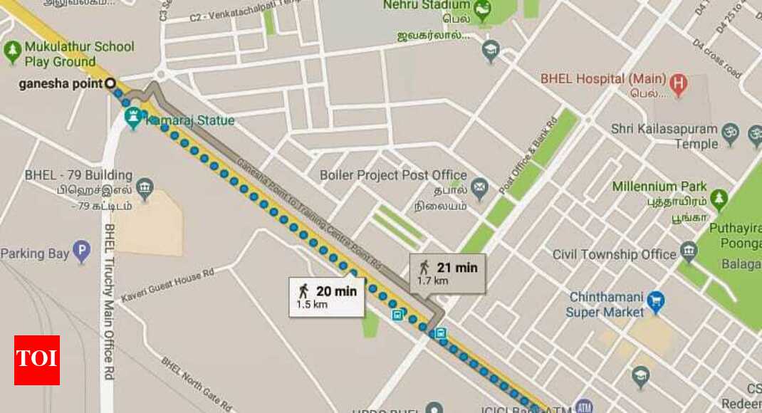 Tender floated for flyover near Bhel on Trichy-Thanjavur NH | Chennai ...