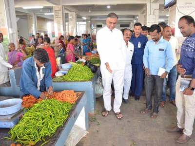 In a first, Siddipet market to sell all under one roof | Hyderabad News ...