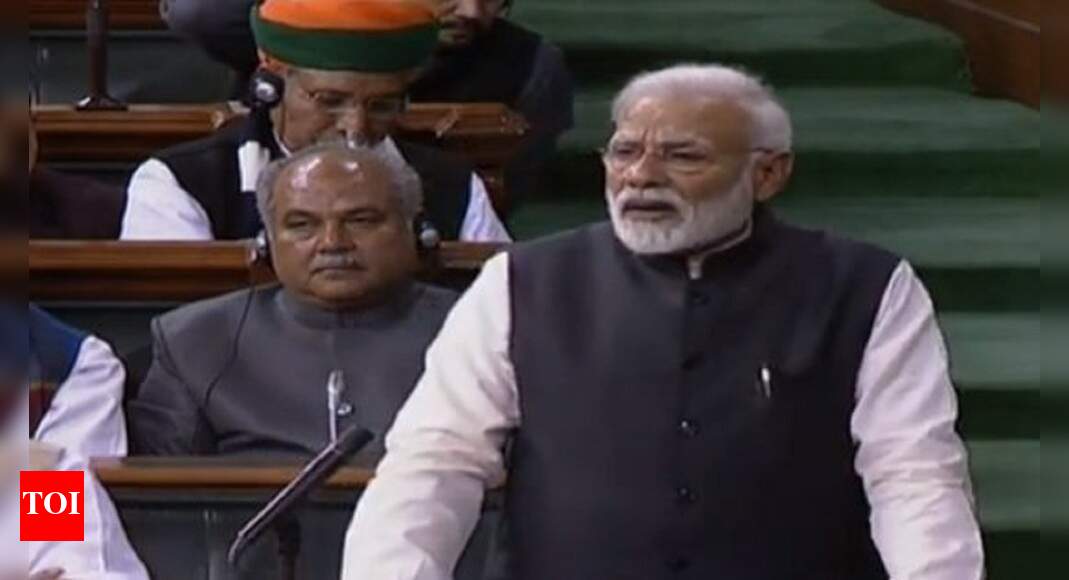 Crores of jobs created, says PM in combative LS speech | India News ...