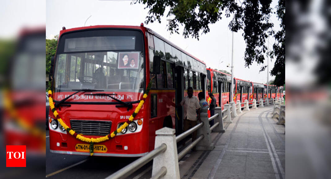 After red fleet, buses to go ‘green’ in Tamil Nadu | Chennai News ...