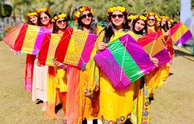 Basant Panchami celebrated | Events Movie News - Times of India