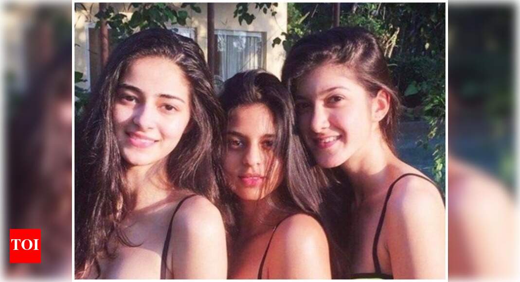 Shanaya Kapoor, Ananya Panday, and Suhana Khan's pet dogs share special ...