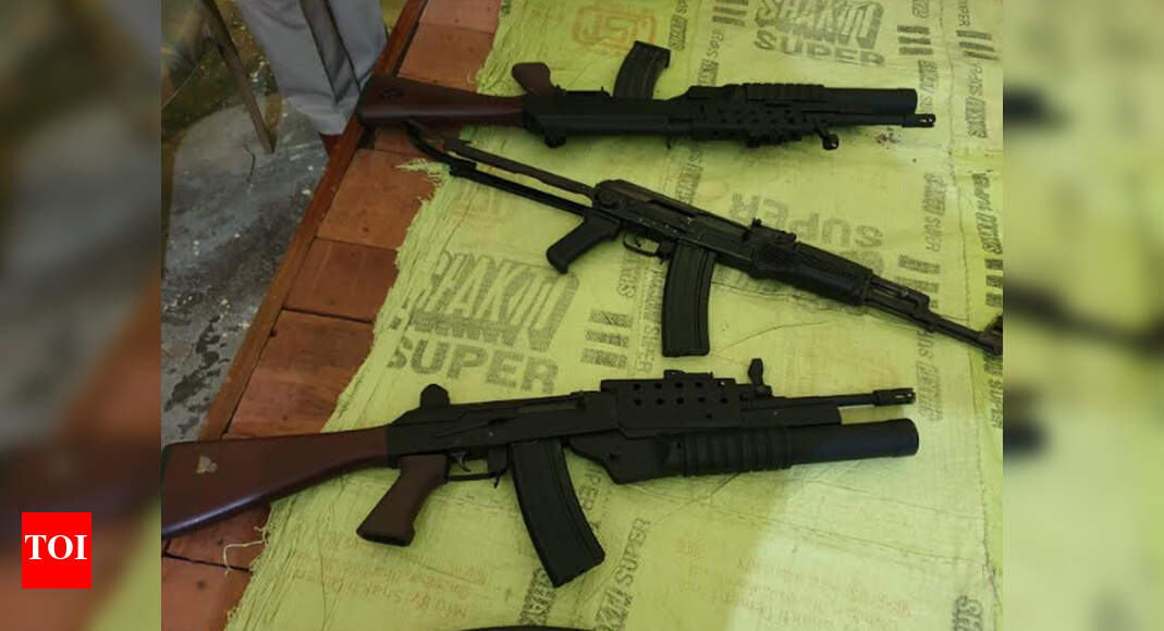 Bihar cops seize spare parts of AK-47 rifles in Purnia | Patna News - Times of India