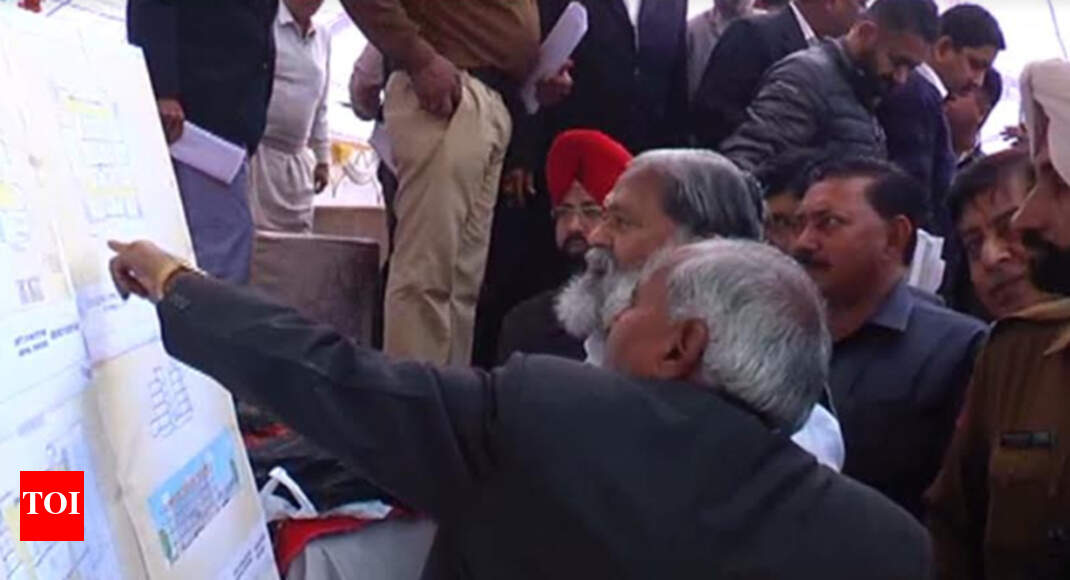 Minister lays foundation stone of Mini Secretariat in Ambala | Gurgaon ...