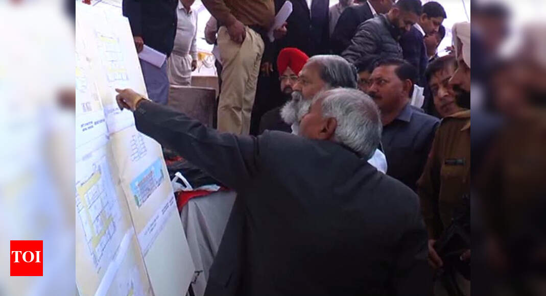 Minister lays foundation stone of Mini Secretariat in Ambala | Gurgaon ...