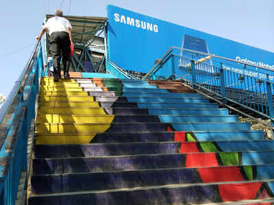 Noida plans five new foot over-bridges | Noida News - Times of India