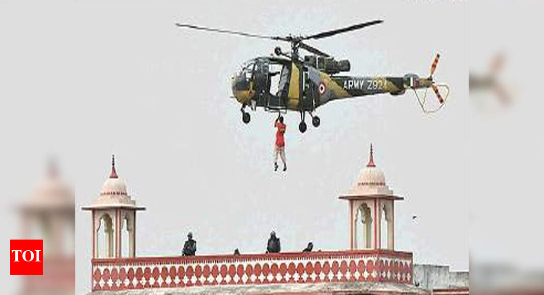 Joint exercise ‘Rahat’ for disaster relief held in Jaipur | Jaipur News ...