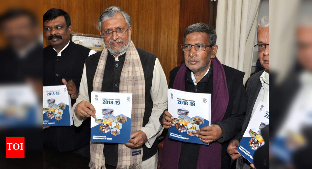 Bihar Economic Survey Report For 2018-19: Bihar’s growth rate is 11.3% ...