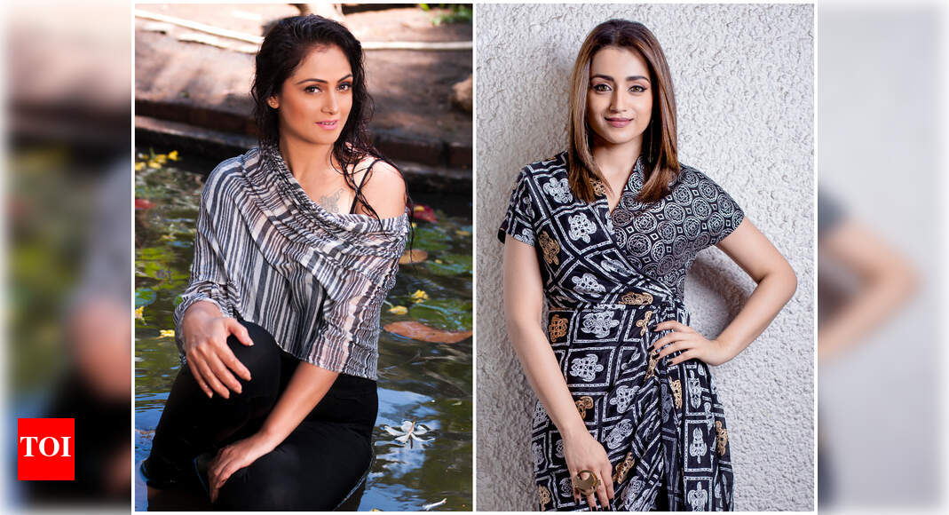 Simran and Trisha find themselves in an akka-thangai adventure film ...