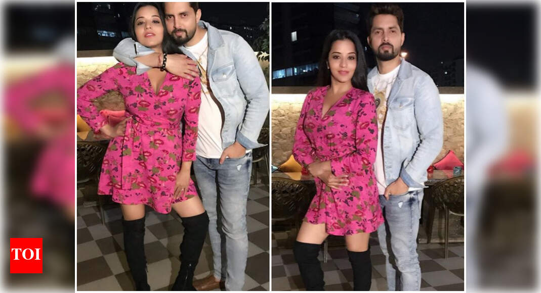 Valentine's Day: Bhojpuri star Monalisa shares adorable photos from her ...