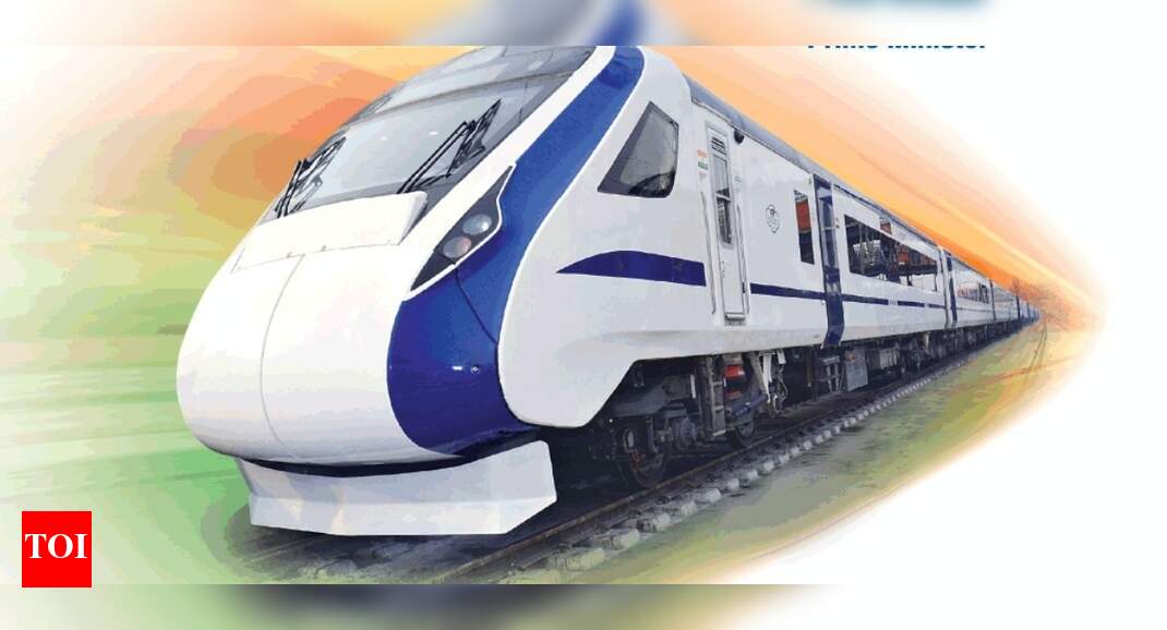 PM Modi flags-off Vande Bharat Express | India News - Times of India