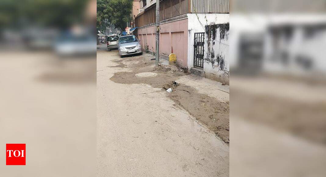 Situation after DJB's pipeline work - Times of India