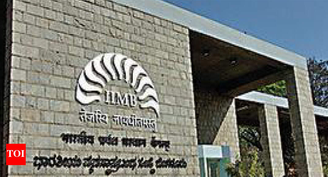 Consulting firms take the lead at IIMB placements | Bengaluru News ...