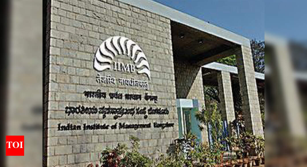 Consulting firms take the lead at IIMB placements | Bengaluru News ...