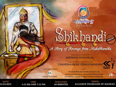 A play on Shikhandi at Alliance Francaise of Madras | Chennai News ...