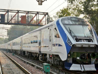 Glitch delays Vande Bharat Express by over an hour near Agra | Agra ...