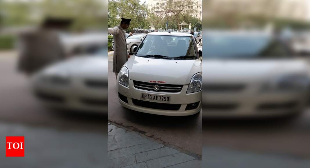 Govt car means licence to block? - Times of India