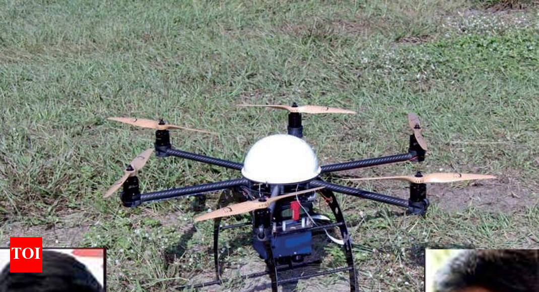 This ‘predator’ drone spots farm pests | Ahmedabad News - Times of India