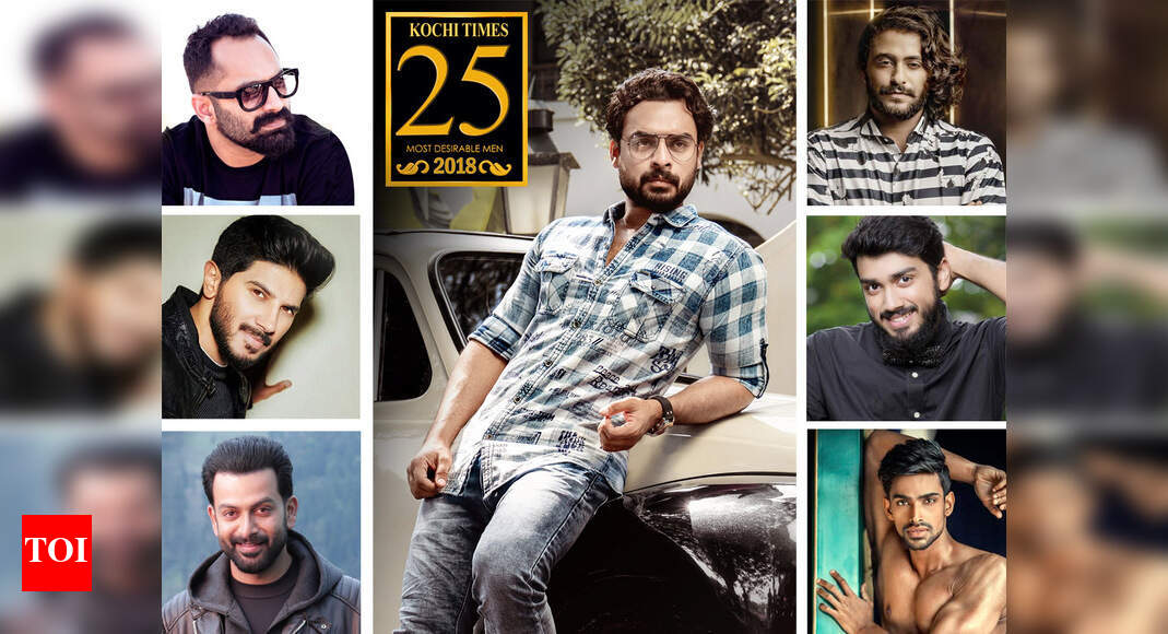 Kochi Times 25 Most Desirable Men of 2018 | Malayalam Movie News ...