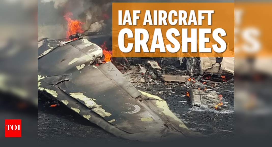 Indan Air Force: IAF aircraft crashes claim 41 lives in four years ...