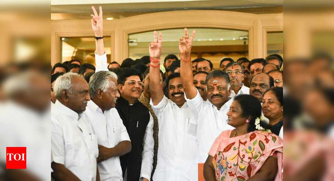 AIADMK BJP alliance 2019: BJP aligns with AIADMK, to contest five seats ...