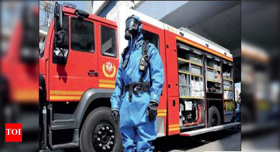 Firemen train to use vehicle that’ll fight chemical blazes | Mumbai ...