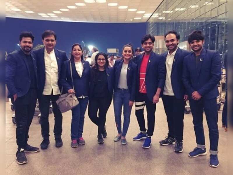 Amar Photo Studio team leaves for America | Marathi Movie News - Times ...