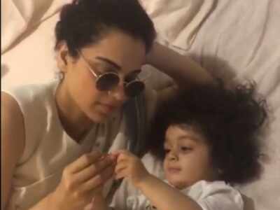Rangoli Chandel shares an adorable video of little Prithvi Raj with ...