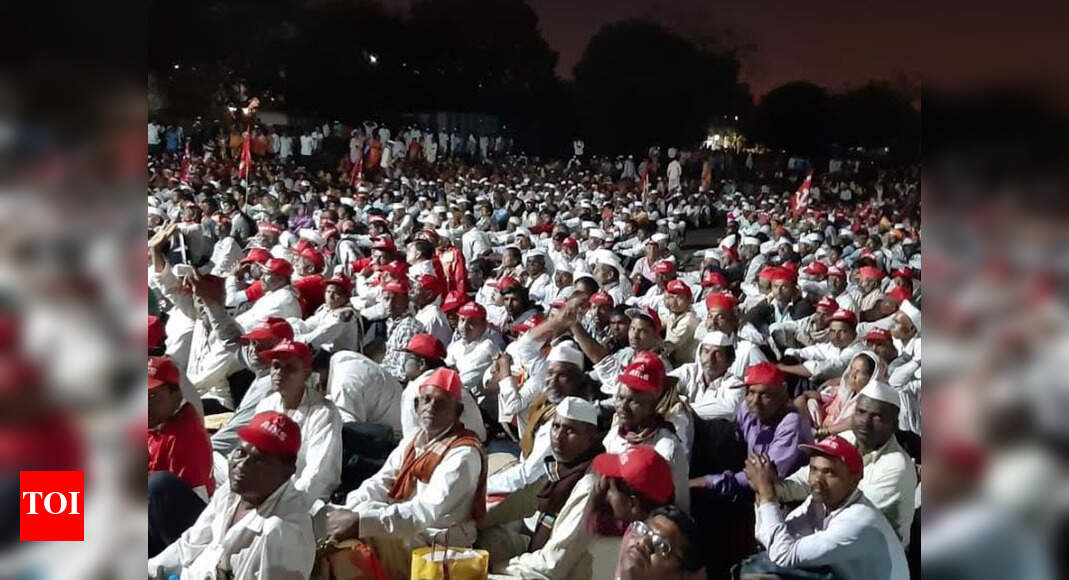 Nashik-Mumbai Long March: Maharashtra: Farmers' Nashik-Mumbai long ...