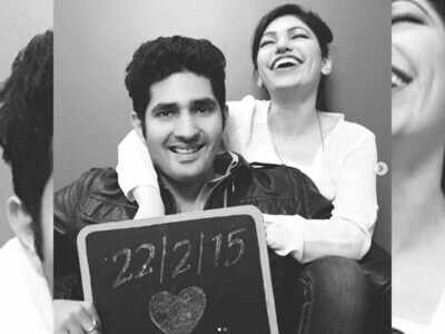 Tulsi Kumar Ralhan celebrates her 4th wedding anniversary with hubby ...