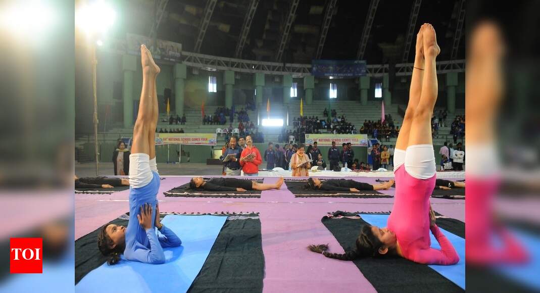 Youngsters participate in National Yoga Sports competition | Events ...