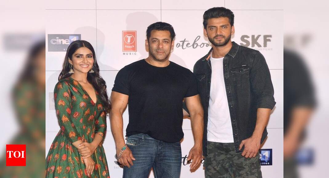 'Notebook': Salman Khan launches the trailer of the film with lead ...