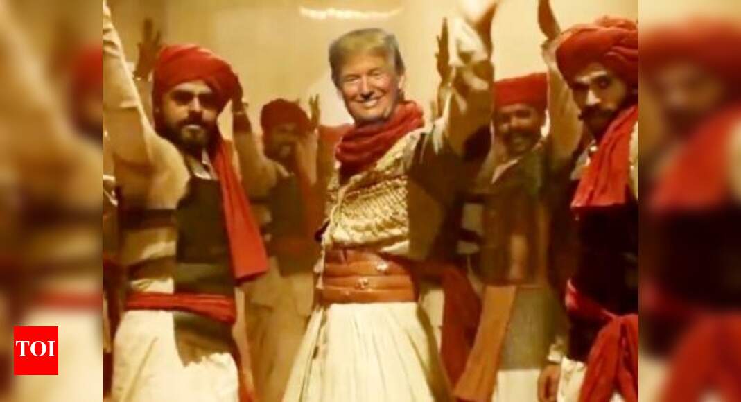 Video: Ranveer Singh's superhit 'Malhari' gets a Donald Trump twist ...