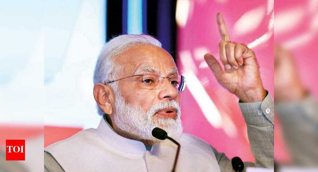 Narendra Modi: Narendra Modi tears into UPA’s ‘A,B,C mentality’ | India ...