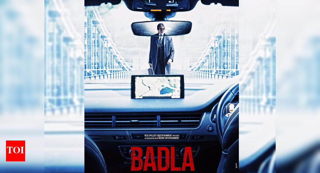 'Badla': Shah Rukh Khan drops an intriguing poster featuring Amitabh ...