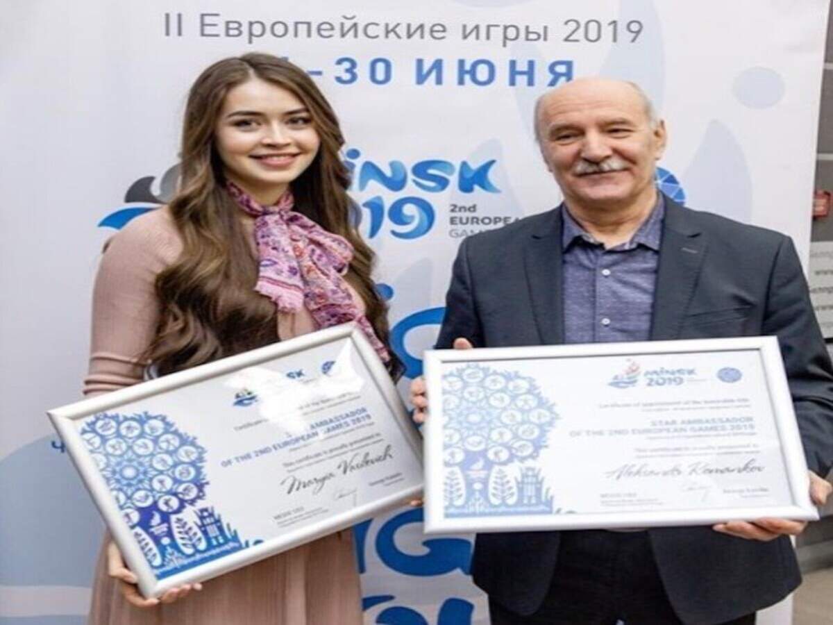 Maria Vasilevich named star ambassador for European Games