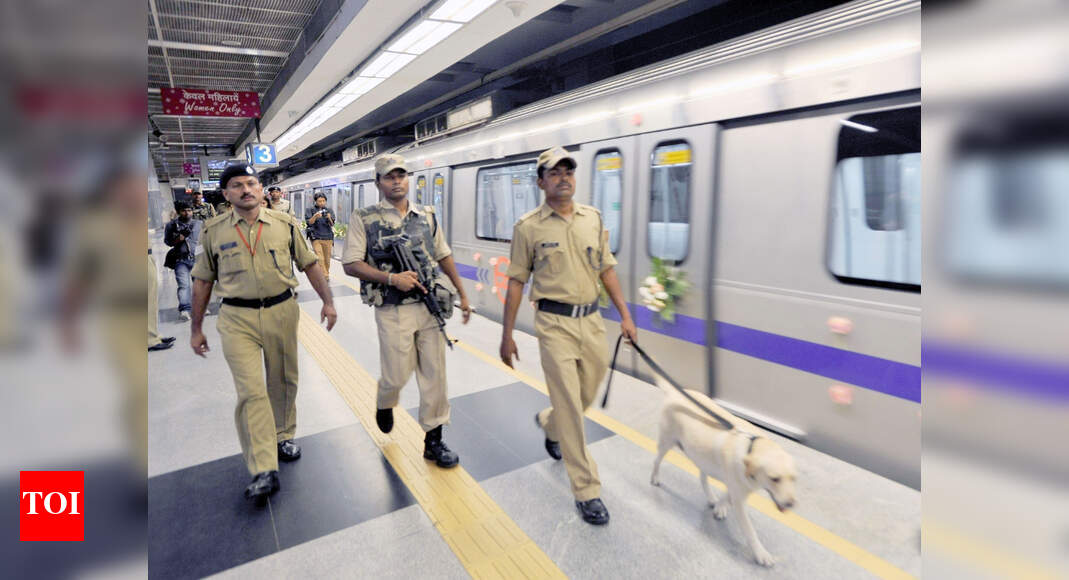High alert in Delhi: Red alert sounded across Delhi Metro network ...