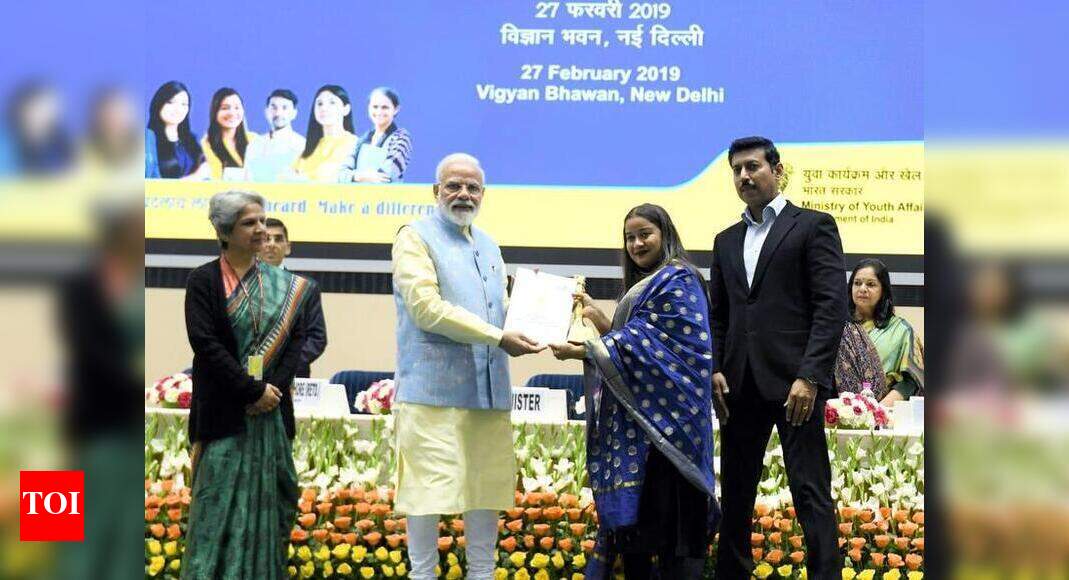 City’s Shweta Umre bags 1st prize in national contest | Nagpur News ...