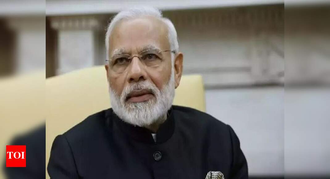 Modi video conference with workers on Thursday | Ahmedabad News - Times ...