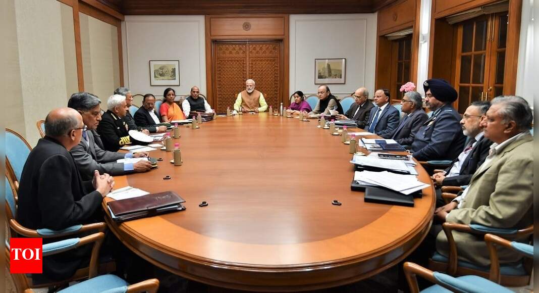 PM Narendra Modi chairs high-level meeting on security amid India ...
