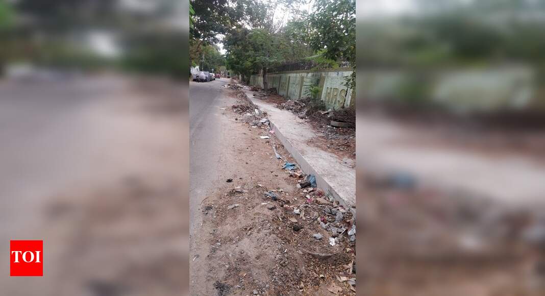 Storm water leftover uncleaned for more than 3 m - Times of India