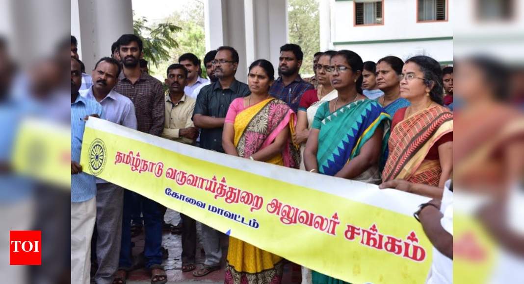 Lok Sabha elections: Coimbatore revenue officials protest transfer of ...