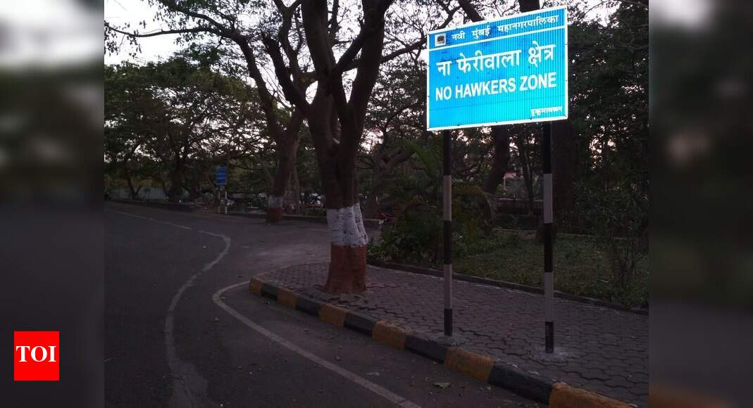 No hawker zone in No man's land. - Times of India