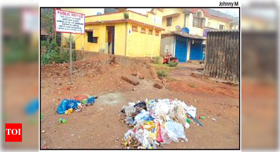 Garbage dumping at Quepem continues despite warning | Goa News - Times ...